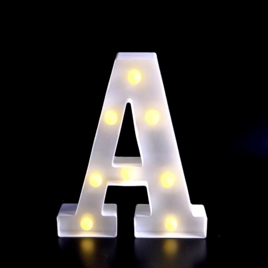 LED letter A