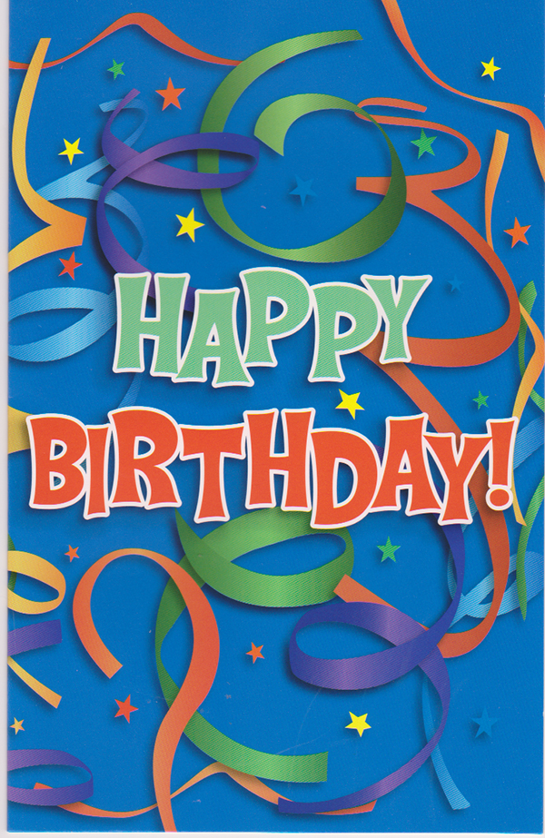 Wrapped General Birthday cards