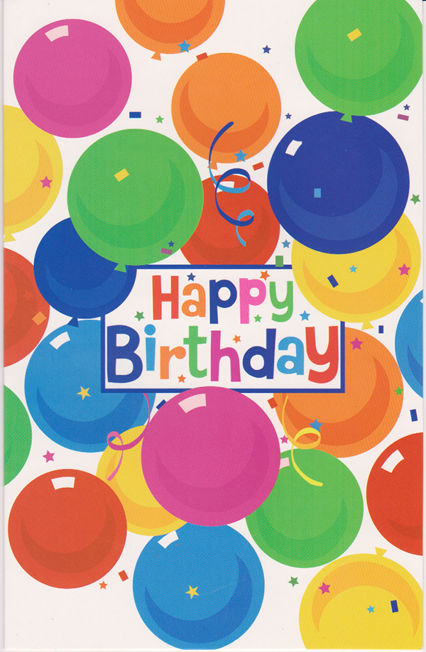 Wrapped General Birthday cards